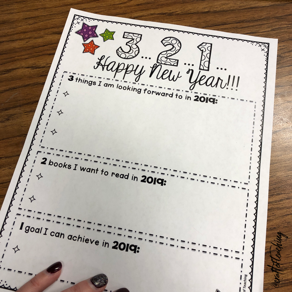 New Year's Goal Setting Freebie - The Craft Of Teaching