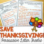 Thanksgiving Activities for Upper Elementary - The Craft Of Teaching