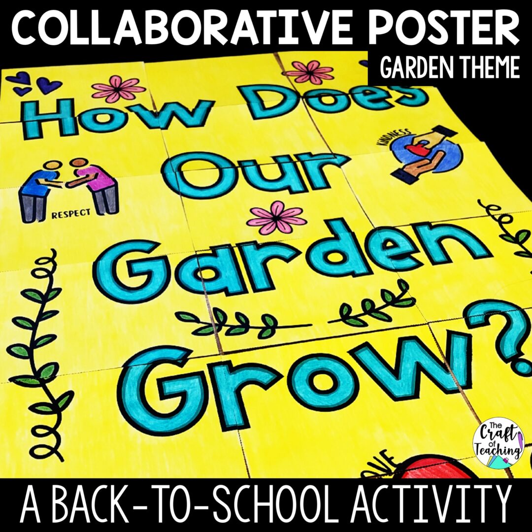 A Fantastic First Day of School Activity: Collaborative Poster - The ...