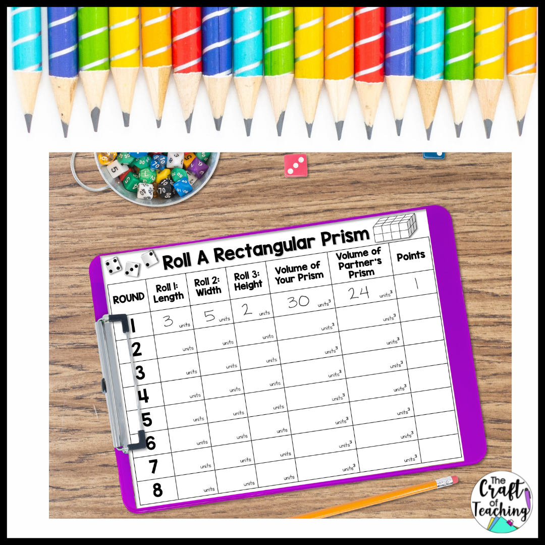 Fun and Easy Activities for Practicing Volume - The Craft Of Teaching