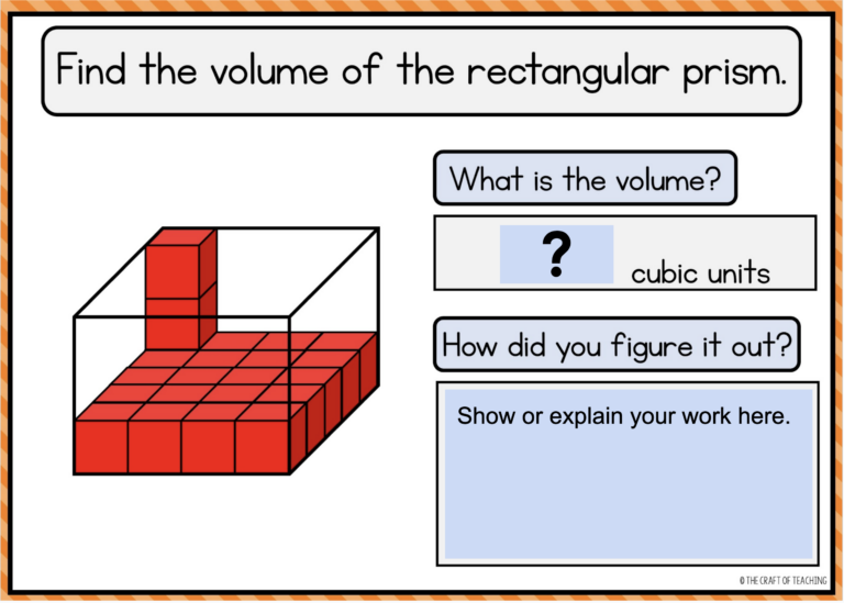 Best Strategies for Finding Volume in 5th Grade - The Craft Of Teaching